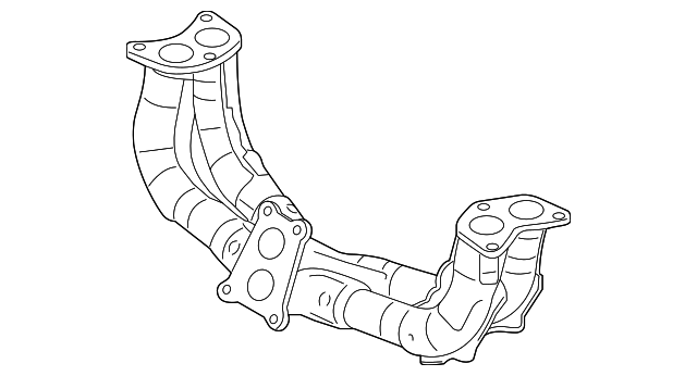 44609AA011 - Cross Over Pipe - 2014-2020 Subaru | World OEM Parts Subaru