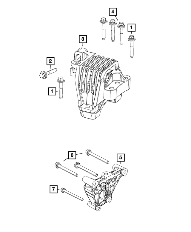 2014-2022 Jeep Cherokee Isolator, Right Side 68521400AA | Mopar eStore