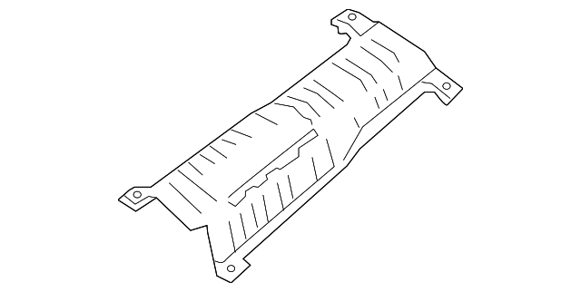 Genuine OEM Nissan 2018-2024 Nissan Heat Shield 74758-5RB0A | Pro ...