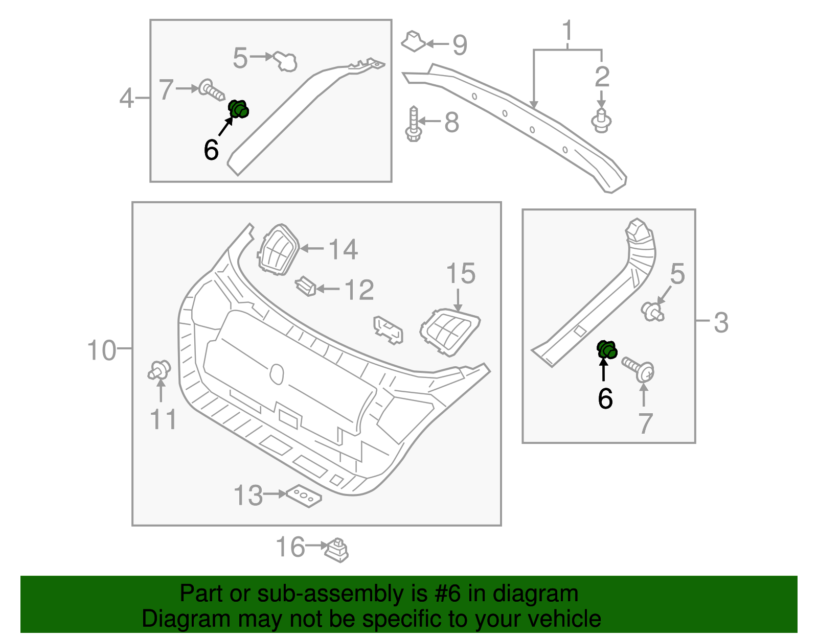 81732-1K000 - Side Trim Panel Retainer 2017-2025 Kia | Kia.Parts Store