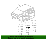 2007-2019 GM Upper Body Mount Cushion 22954780 GM | GMPartsDirect.com