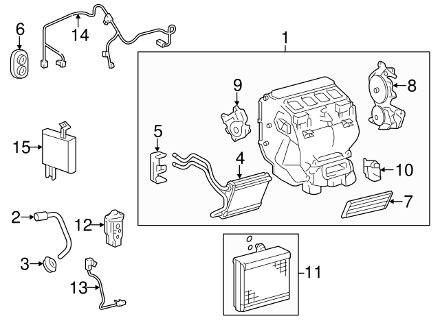 Genuine Toyota Actuator part# 87106-07150 for 2013-2018 Toyota Avalon ...