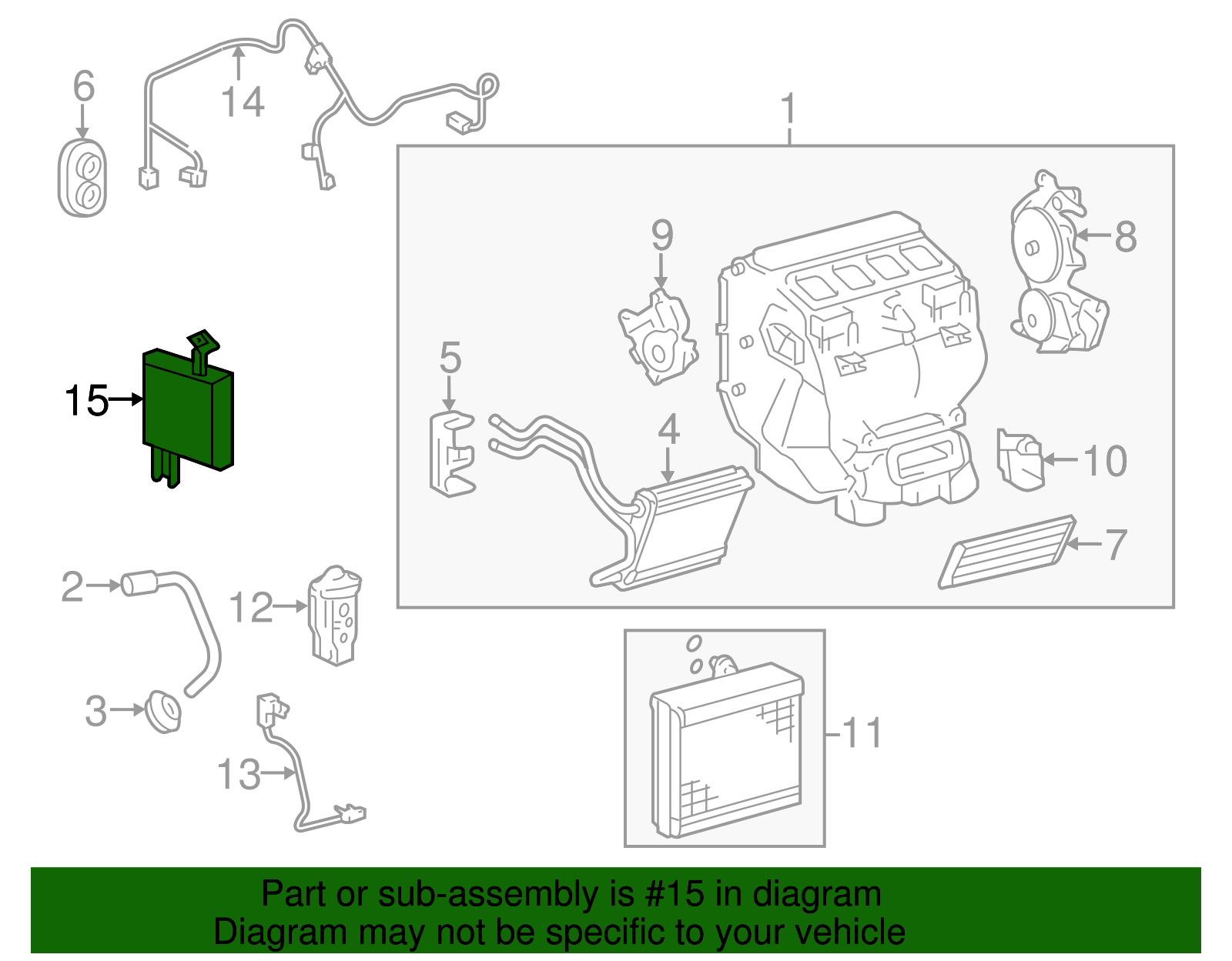 2013-2015 Toyota Avalon Amplifier 88650-07182 | Toyota Parts Center
