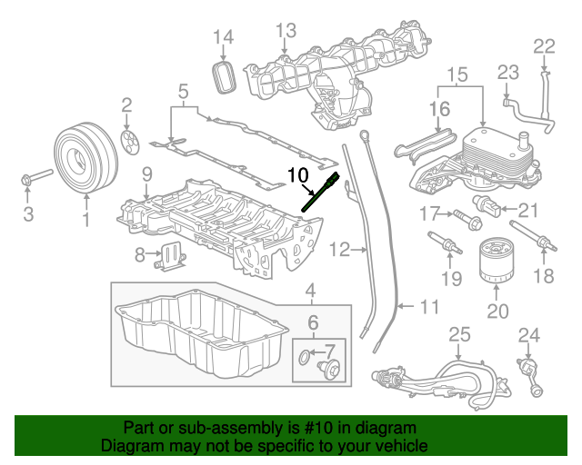 2015-2019 Ford Level Sensor 6C1Z-6C624-A | QuirkParts