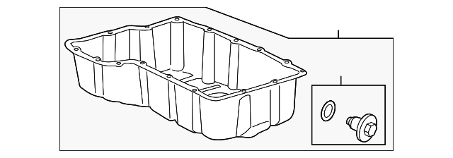CK4Z-6675-A - Oil Pan - 2015-2019 Ford | Eastgate Ford Parts