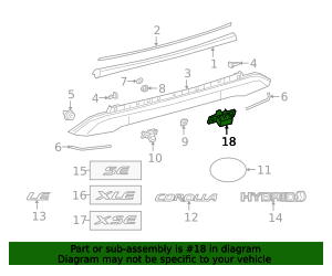 2020-2024 Toyota Lock Switch 84945-12070 | Toyota Parts Center