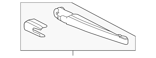2014-2019 Kia Wiper Arm Assembly 98815-1R000 | OEM Parts Online