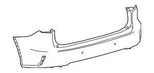 2020-2022 Lexus Bumper Cover 52159-48957 | OEM Vehicle Parts