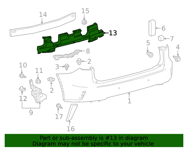 2018-2022 Lexus Absorber 52615-48240 | OEM Parts Online