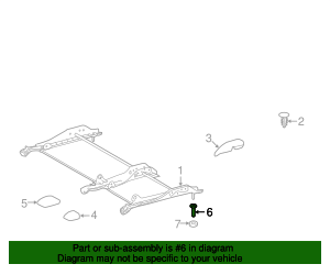 Toyota Seat Mount Cap Part# 718480c010 | Toyota of Colorado Springs