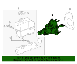 84609220 GM Booster Assembly | GM Parts Store