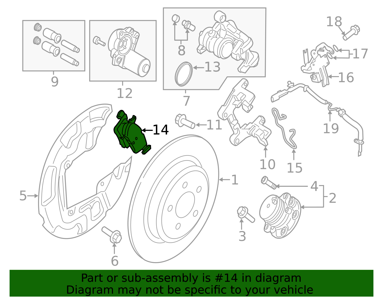 M2GZ-2200-A - Brake Pads 2021-2023 Lincoln Nautilus | AutoNation Parts