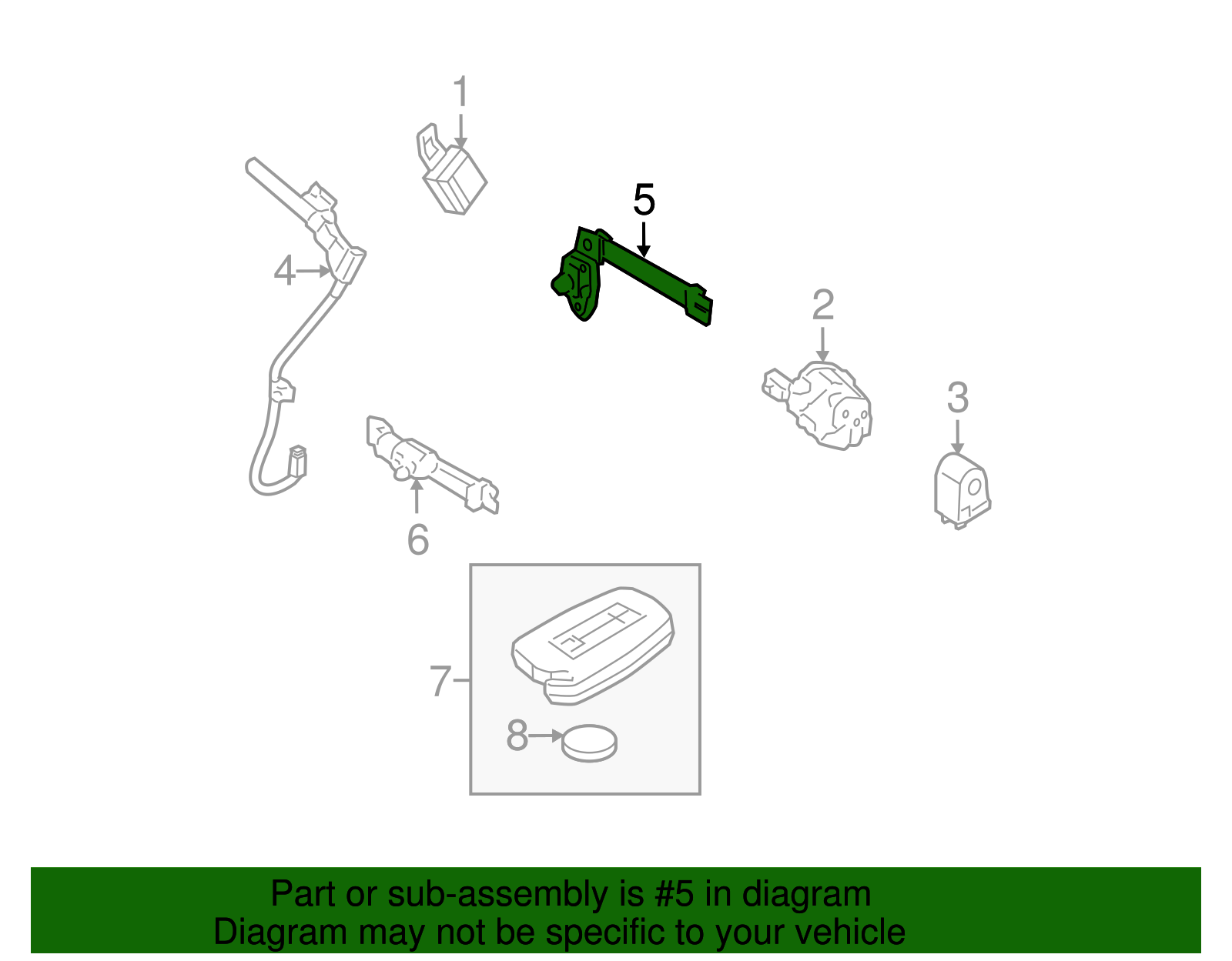 95420-3M100 - Keyless Entry Antenna 2009-2016 Hyundai | AutoNation Parts