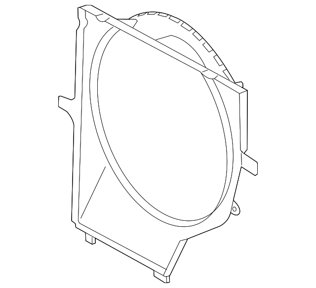 2010-2012 Land Rover Range Rover Fan Shroud LR011705 | JaguarParts.com