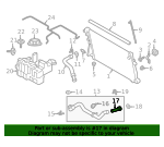2017-2022 Ford Connector Hose HC3Z-18B402-C | Blue Springs Ford Parts