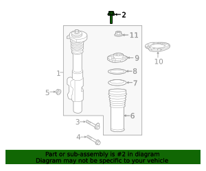 001-990-74-00 - Shock Bolt 2010-2023 Mercedes-Benz | Mercedes-Benz USA ...