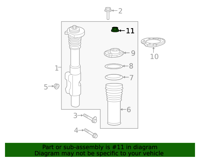 000-990-57-50 - Top Nut 2010-2023 Mercedes-Benz | Mercedes-Benz USA Parts