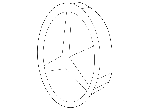 2011-2020 Mercedes-Benz Grille Emblem Bracket 000-888-00-60 | Mercedes ...