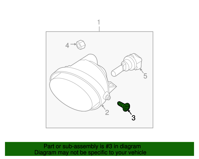 1995-2015 Nissan Lens & Housing Grommet 26399-40U00 | OEM Parts Online