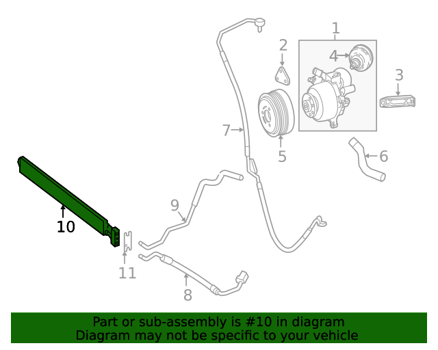 221-500-42-00 - Oil Cooler 2011-2021 Mercedes-Benz | Mercedes-Benz USA ...