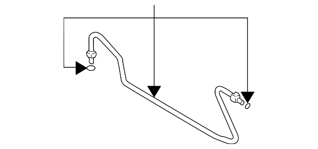 2003-2008 Toyota Pressure Tube 44418-02020 | Toyota Parts Center