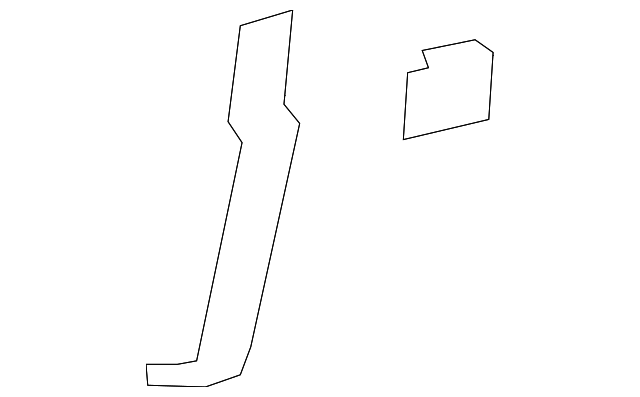 22905949 - Passenger Side Front Bumper Fascia Lower Reinforcement 2016 ...