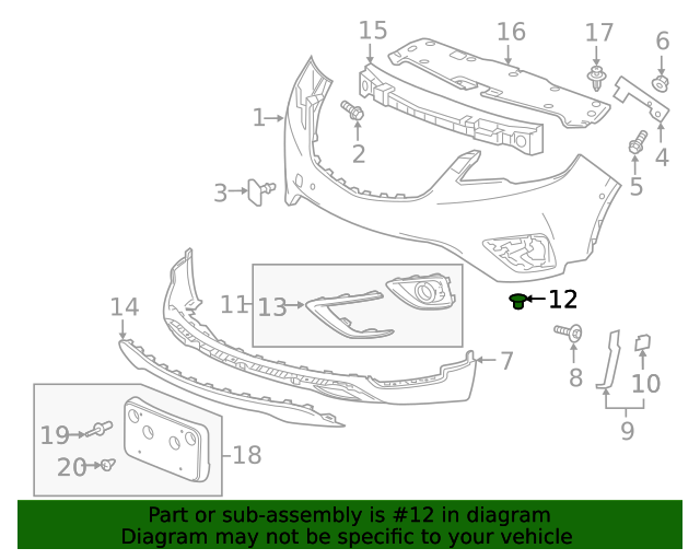11547341 - OEM GM RETAINER GMPartsCenter.net