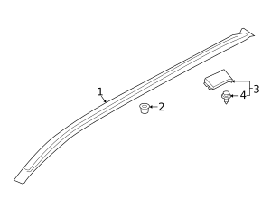 Ford LJ7Z-7842946-AA - Rear Cover - 2020-2021 Lincoln Corsair | OEM ...