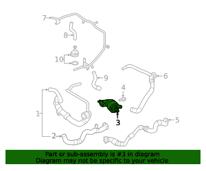 5Q0-121-599-AA - Engine Auxiliary Water Pump 2015-2024 Audi ...