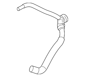 2015-2023 Audi Rear Hose 5Q0-122-157-AK | Audi USA Parts