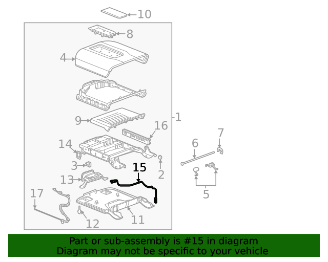 2021-2023 GM Front Floor Console Bin Lamp 84873454 | Auto Parts Express