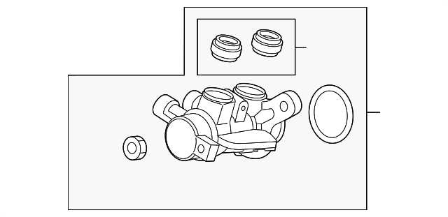 2019-2020 Volvo XC40 Master Cylinder 36012641 | TascaParts.com