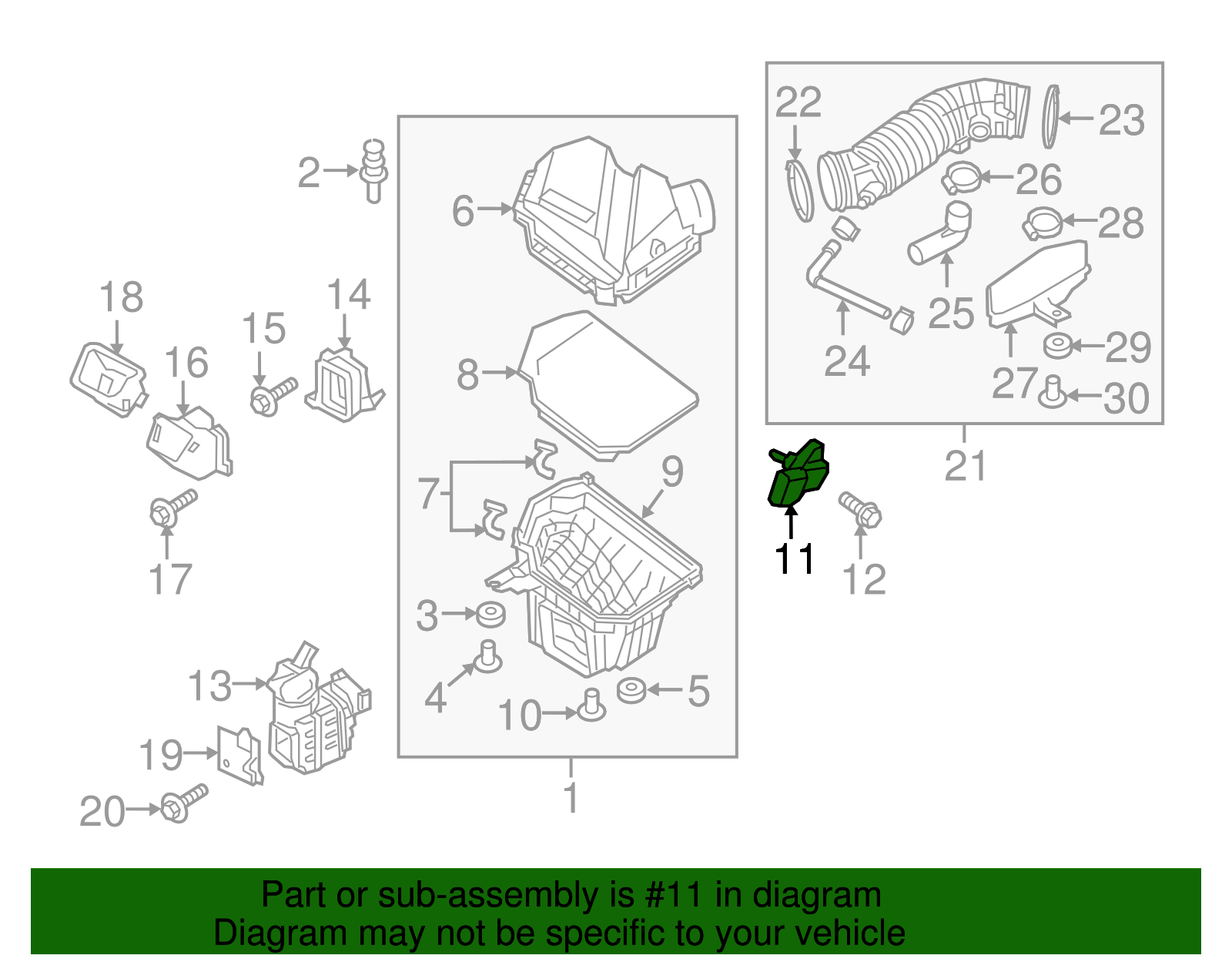 39300-3C300 - Sensor - 2010-2019 Hyundai | World OEM Parts Hyundai