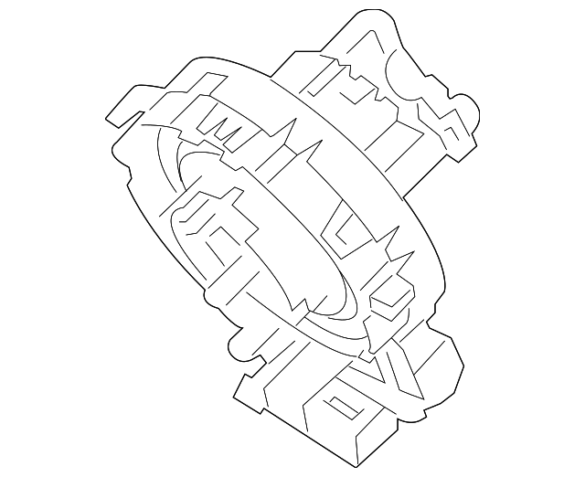 2011-2019 Ford Fiesta Clock Spring D2BZ-14A664-A | QuirkParts