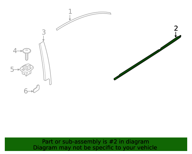 51337465152 - 2019-2024 BMW Belt Molding (51-33-7-465-152) | BMW of ...
