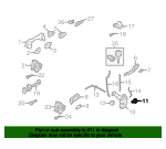 2006-2019 Ford Latch Screw -W705830-S901 | TascaParts.com