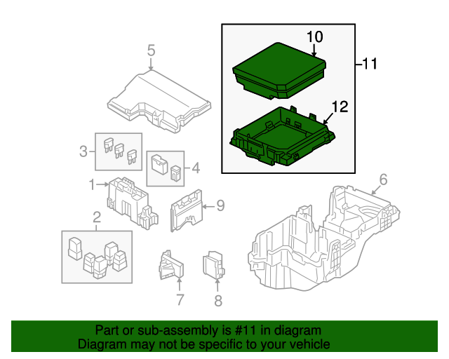 2007-2015 Nissan Control Module 284B6-JG03B | TascaParts.com