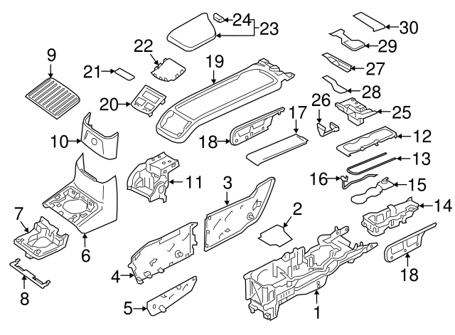 31497196 - Rear Panel Mat - 2018-2020 Volvo | Volvo OEM Parts Direct