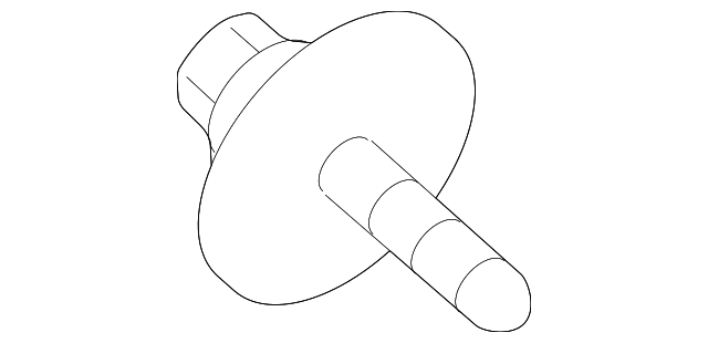 2004-2022 Nissan Surround Weather-Strip Clip 80850-CA003 | TascaParts.com