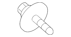 2004-2022 Nissan Surround Weather-Strip Clip 80850-CA003 | TascaParts.com