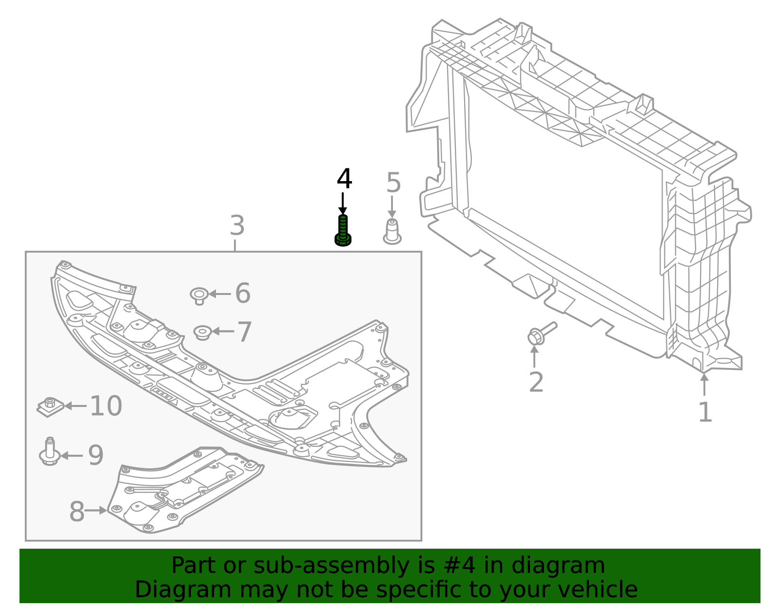2016-2025 Hyundai Under-Body Shield Bolt 11274-06256-K | OEM Parts Online