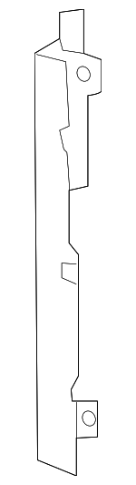 2015-2021 GM Side Baffle - Driver's Side (LH) 23493658 | TascaParts.com