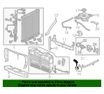 2013-2023 GM Radiator Inlet Hose 12659311 GM | GMPartsDirect.com