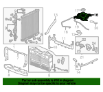2015-2021 GM Radiator Surge Tank 84388367 | GMPartsDirect.com