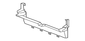 2015-2022 GM Lower Radiator Air Baffle 23321610 | GMPartsDirect.com