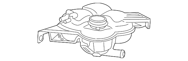 2015-2021 GM Radiator Surge Tank 84388367 | GMPartsDirect.com