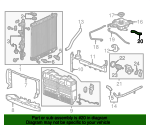 2015-2022 GM Heater Inlet Hose 84002015 GM | GMPartsDirect.com