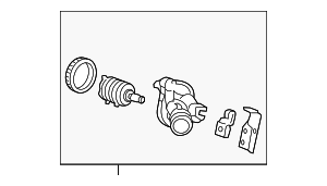 2013-2022 GM Engine Coolant Thermostat and Housing Assembly 25201448 ...