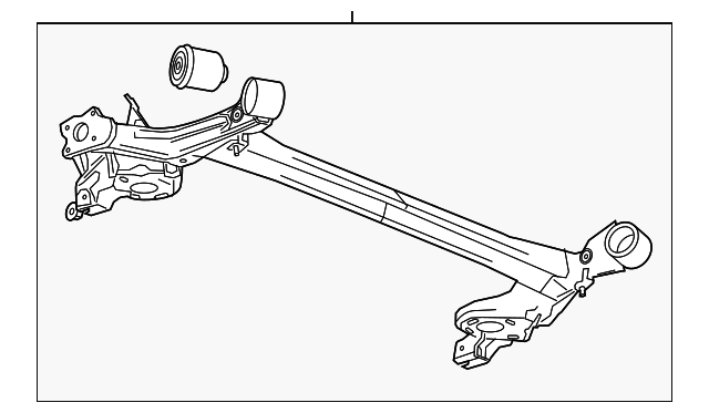 2016-2022 Chevrolet Spark Rear Axle 95374372 | QuirkParts