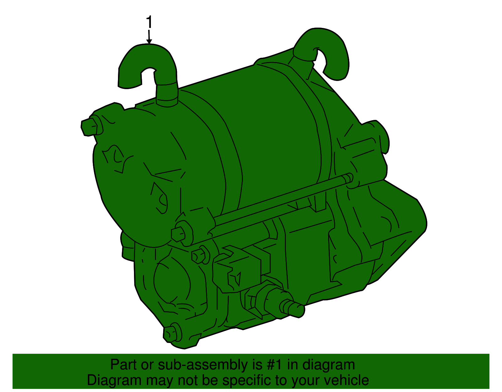 2010-2024 Toyota Starter 28100-31131 | OEM Parts Online